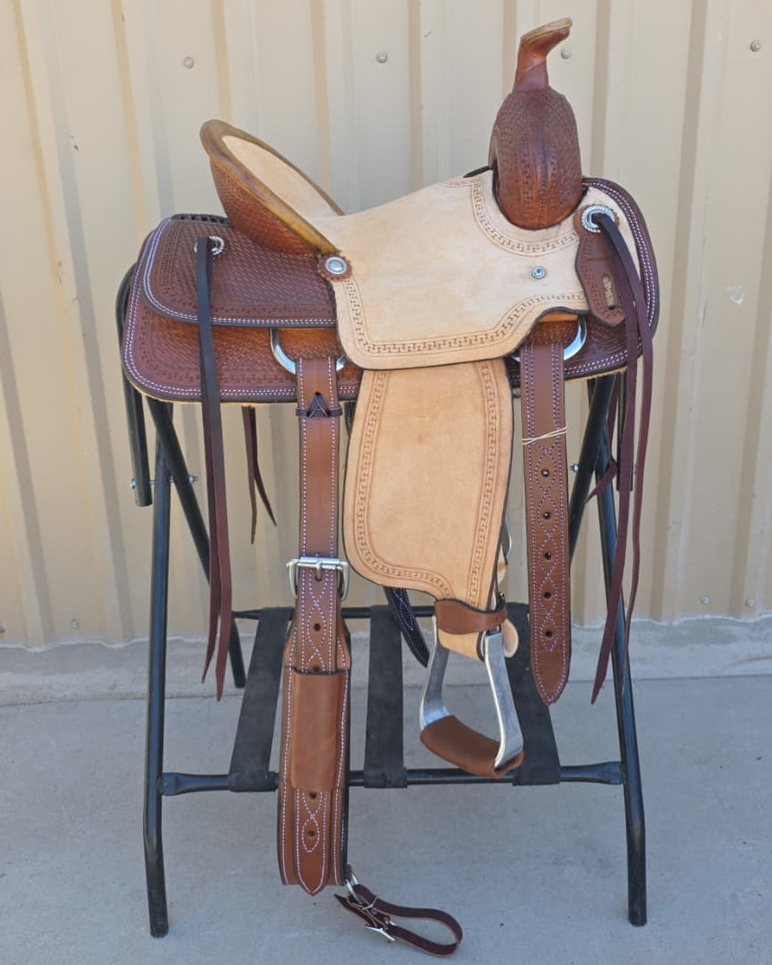 #2405 13" Corriente Youth Kids Buckaroo Association | Corriente Saddle