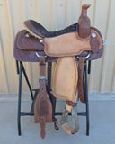 #2413 15.5" Corriente Team Roping Saddle | Corriente Saddle