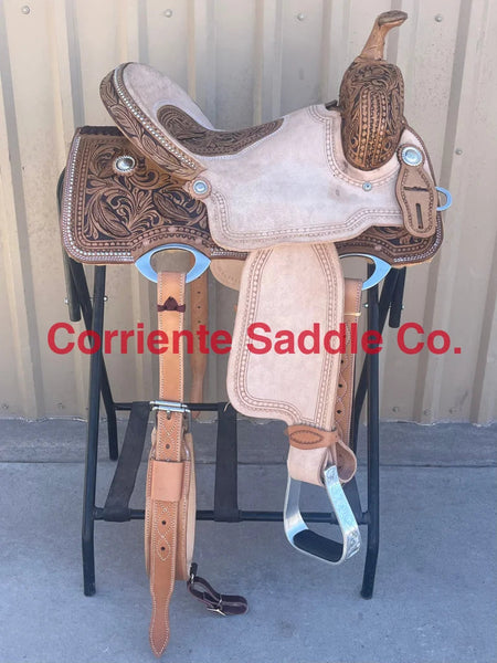 CSB 601A Corriente New Style Barrel Saddle | Corriente Saddle