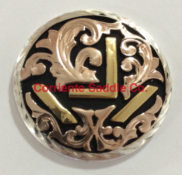 CBCONCH 102 Custom Conchos | Corriente Saddle