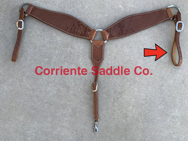 CSBC 300 One Breast Collar Tug | Corriente Saddle