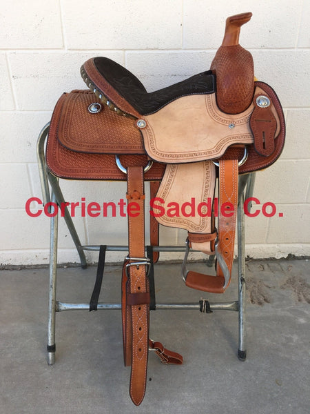CSY 720A 13 Inch Corriente Youth Kids Roping Saddle | Corriente Saddle